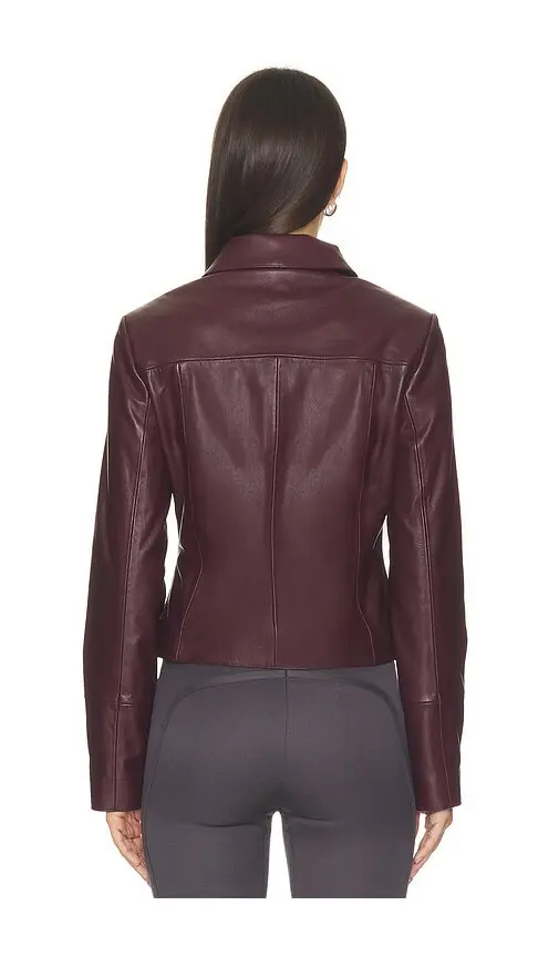 LAMARQUE Oceana Jacket In Wine