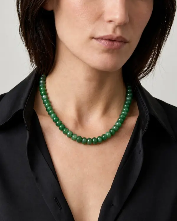 SOPHIE BLAKE Eleni Necklace Green Onyx