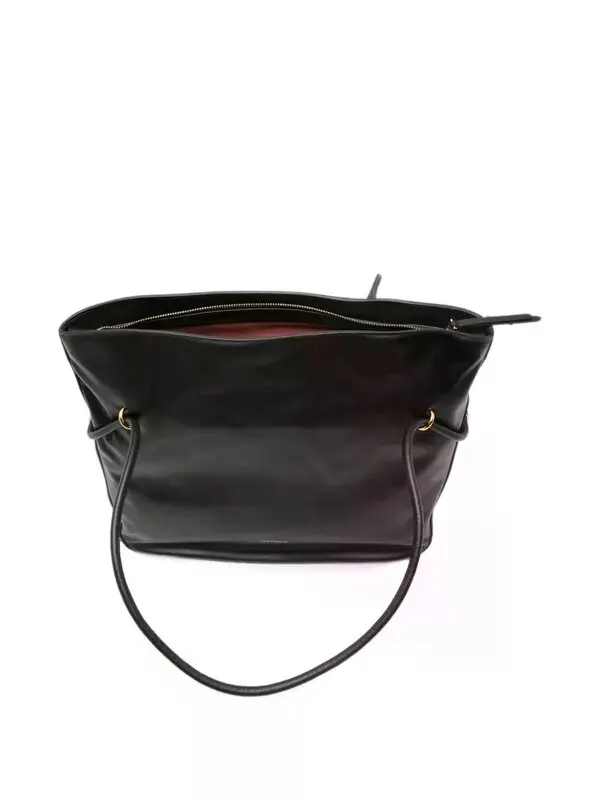 COCCINELLE Logo-print Leather Shoulder Bag