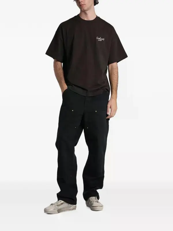 Carhartt Work In Progress Script Logo-embroidered T-shirt
