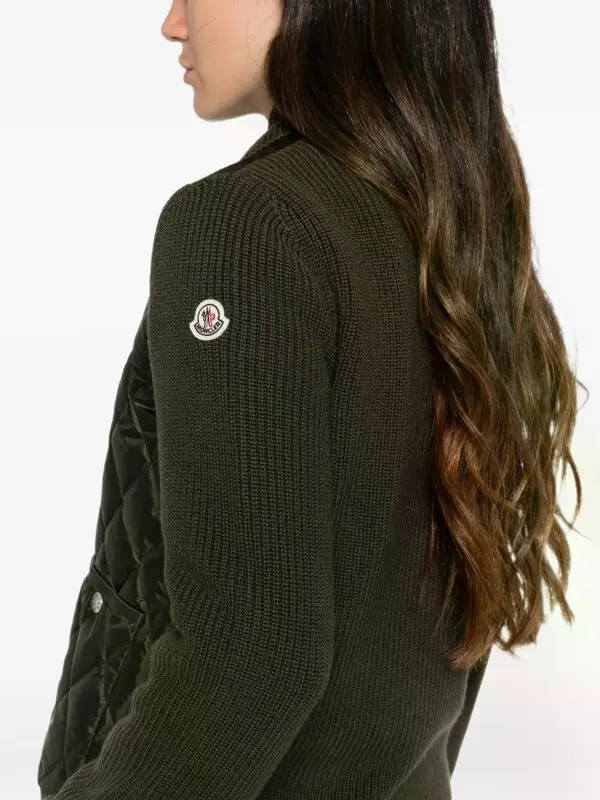 Moncler Diamond-quilted Puffer Jacket