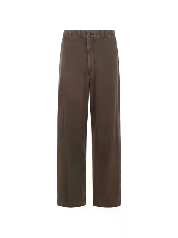 A.PRESSE Gabardine Chino Trousers