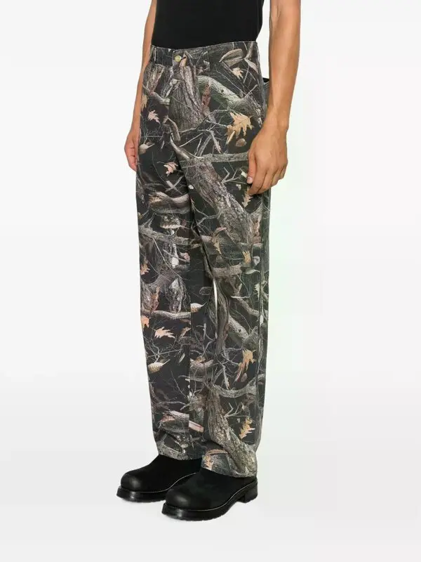 Carhartt Work In Progress Tree-print Trousers