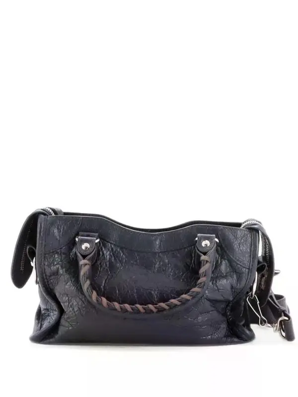Balenciaga City Classic Studs Bag Leather Mini Satchel