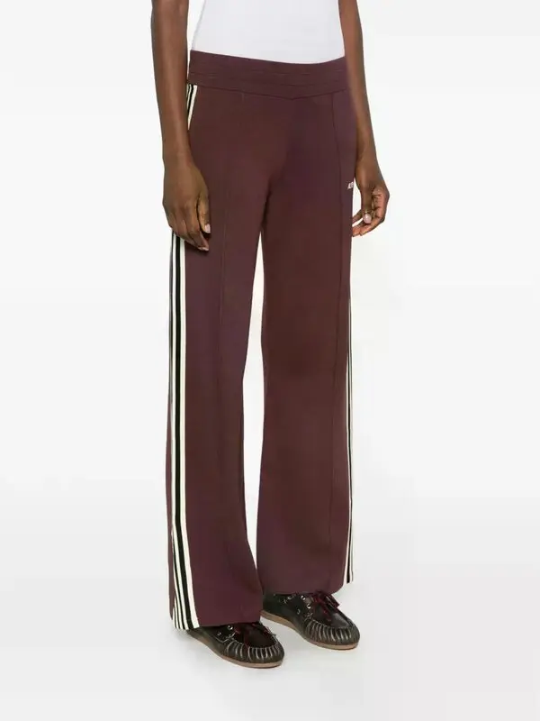 AUTRY Side-stripe Track Pants - Red