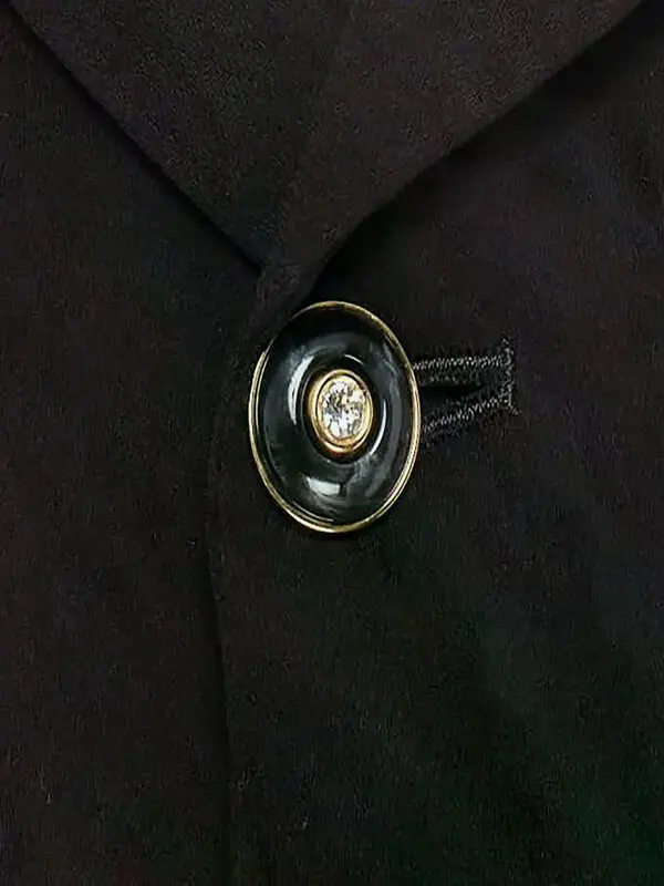 Comme Des Garçons Embellished-button Blazer