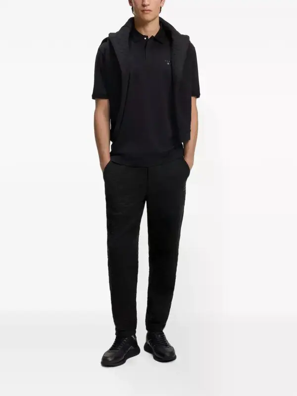 BOSS X Porsche Tracksuit Bottoms With Pasha Pattern