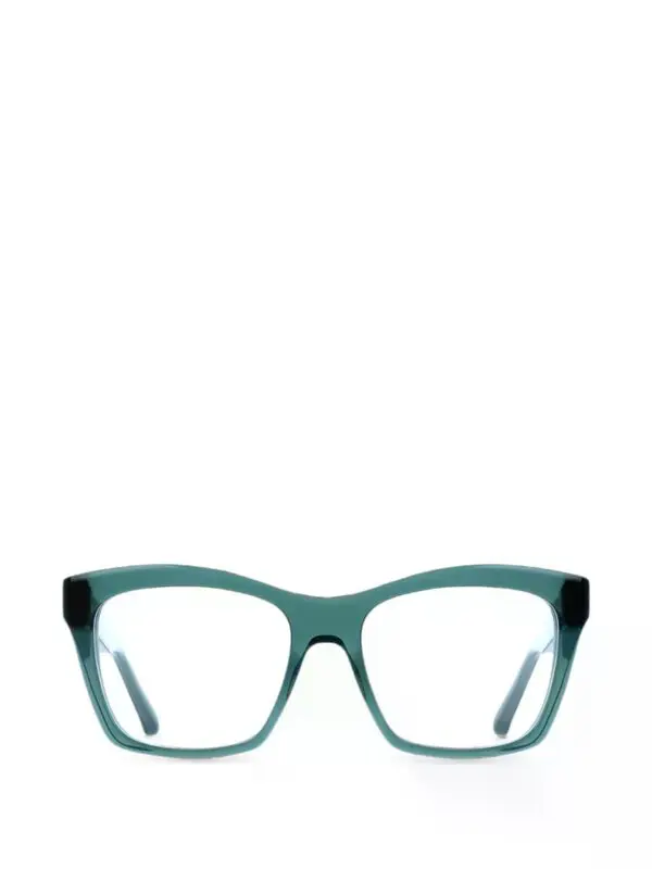FERRAGAMO Gancini-detail Rectangle-frame Glasses