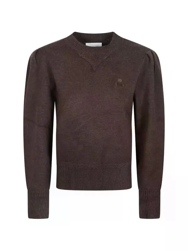 Isabel Marant Étoile Logo-embroidered Sweater - Brown