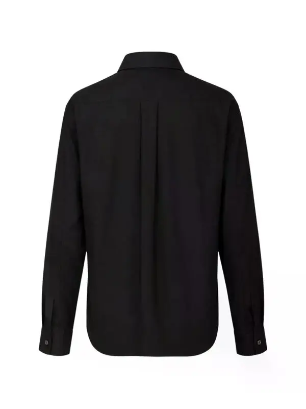 Comme Des Garçons Peter Pan-collar Cotton Shirt