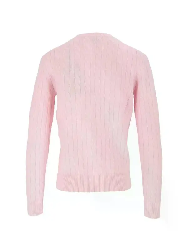 MC2 SAINT BARTH Sorbonne Cable-knit Sweater - Pink