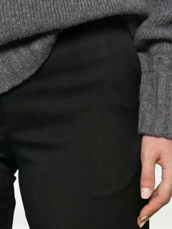 THE FRANKIE SHOP Straight-leg Cropped Trousers