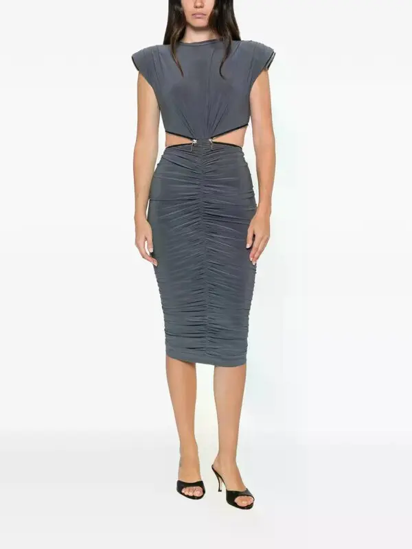 MITILIANE COUTURE Zipped Cut-out Mini Dress