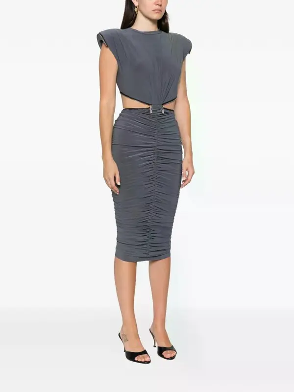 MITILIANE COUTURE Zipped Cut-out Mini Dress