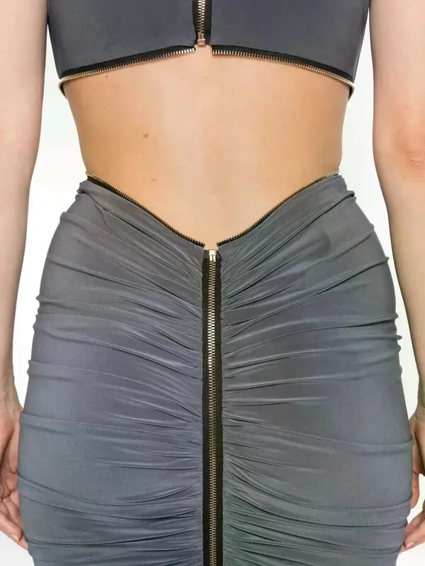 MITILIANE COUTURE Zipped Cut-out Mini Dress