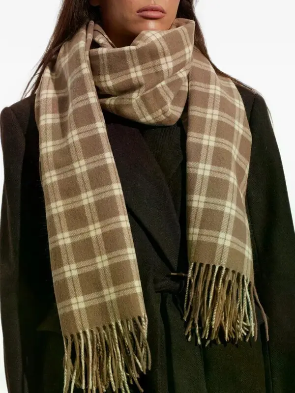 BY MALENE BIRGER Aurora Checked Scarf