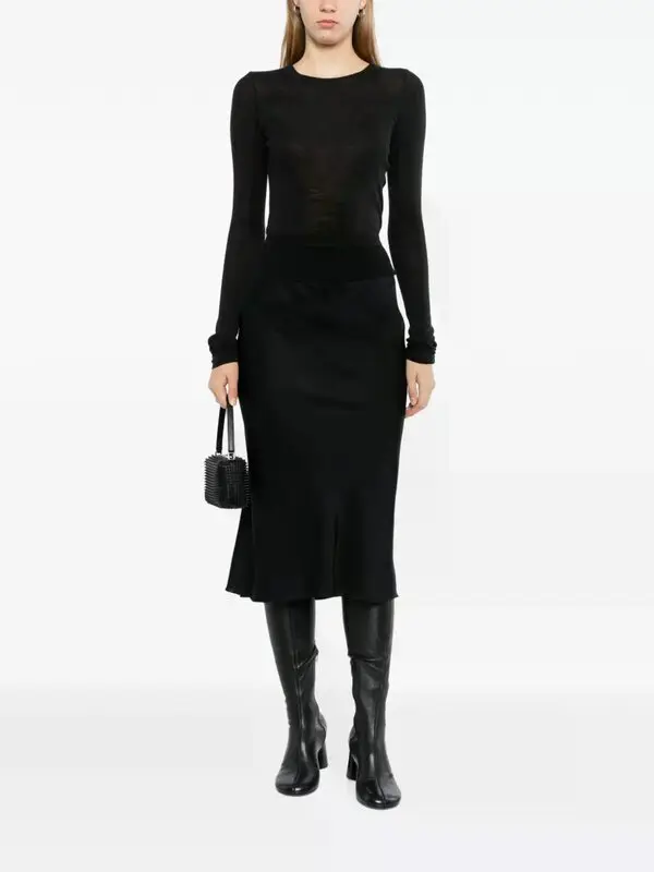 Rick Owens Knee Bias Skirt