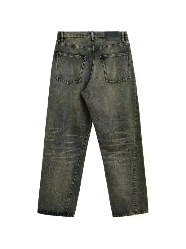 SUNFLOWER Wide-leg Twisted Jeans
