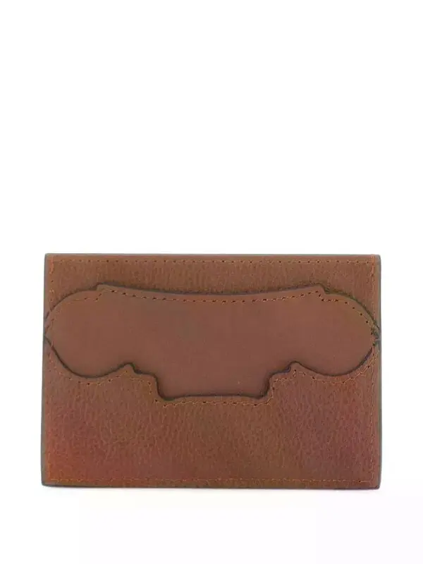 Borsalino Logo-embossed Card Holder