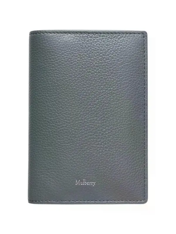 Mulberry Grainy Leather Cardholder - Grey
