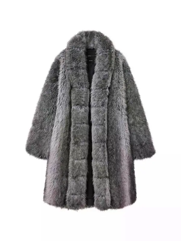 PURPLE BRAND Faux-fur Coat