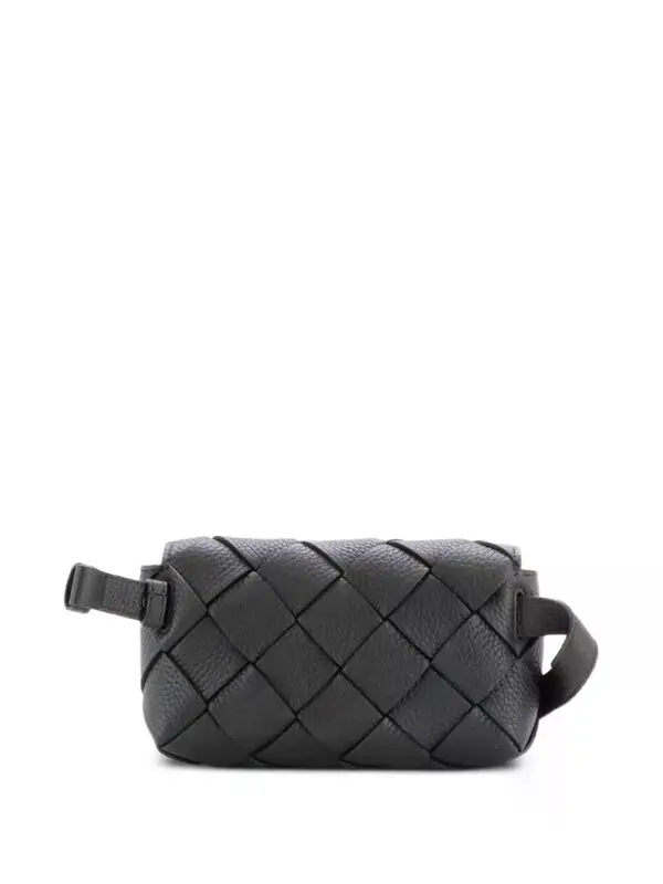 Bottega Veneta Diago Maxi Intrecciato Leather Belt Bag - Green