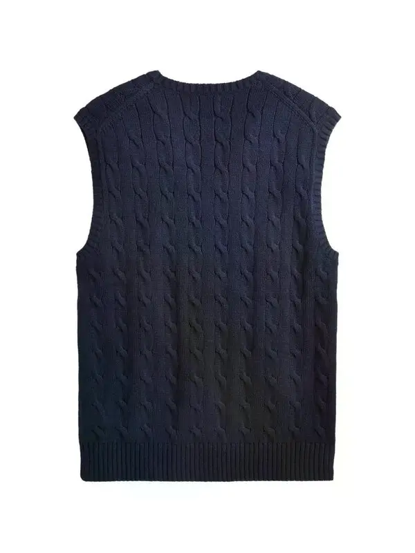 Polo Ralph Lauren Cable-knit V-neck Vest