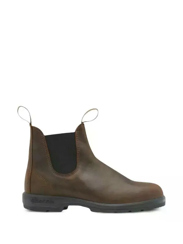 Blundstone 1609 Elasticated Leather Boots - Brown