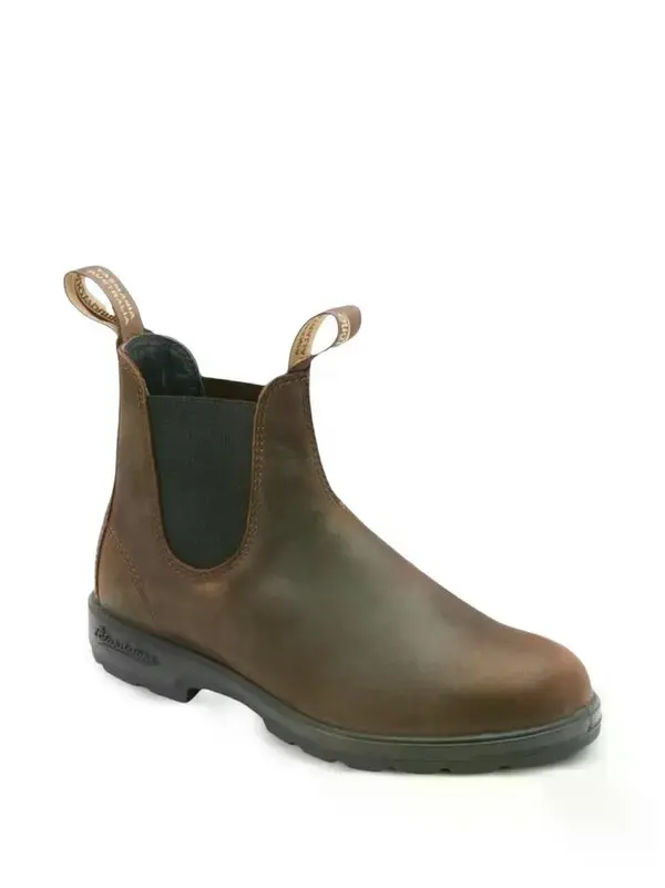 Blundstone 1609 Elasticated Leather Boots - Brown