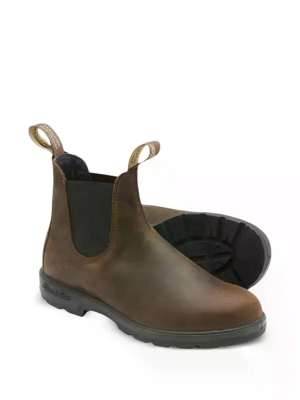 Blundstone 1609 Elasticated Leather Boots - Brown