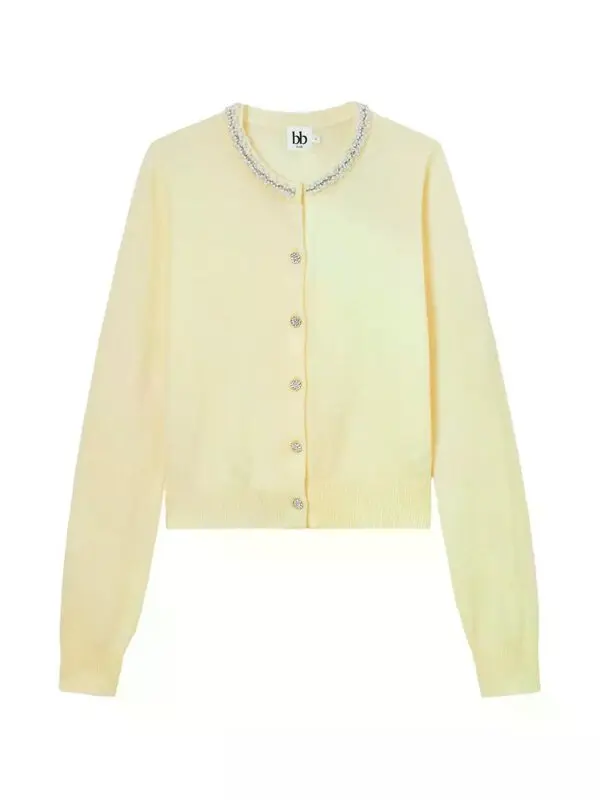 B+AB Faux-pearl Embellished Cardigan