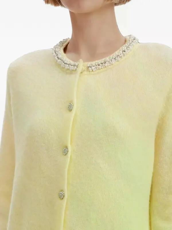 B+AB Faux-pearl Embellished Cardigan