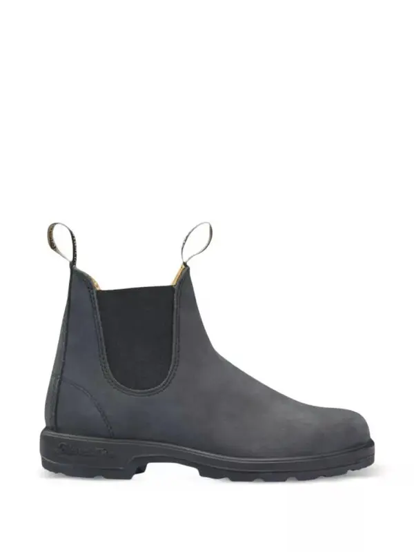 Blundstone 587 Elasticated Leather Boots - Black