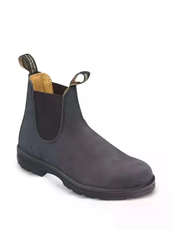 Blundstone 587 Elasticated Leather Boots - Black