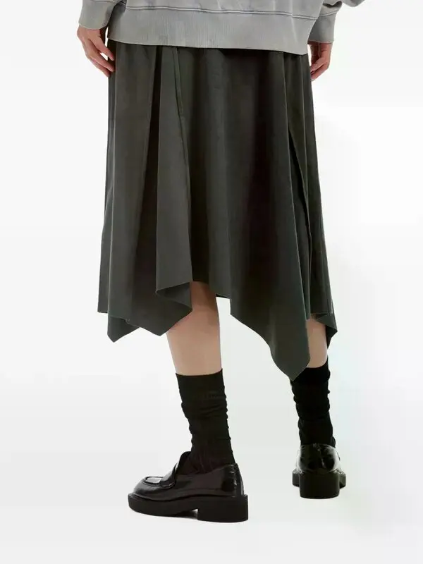 B+AB Asymmetric Panelled Midi Skirt