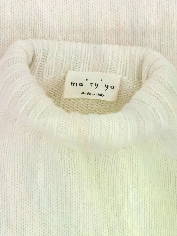MA'RY'YA Ribbed-knit Roll-neck Sweater