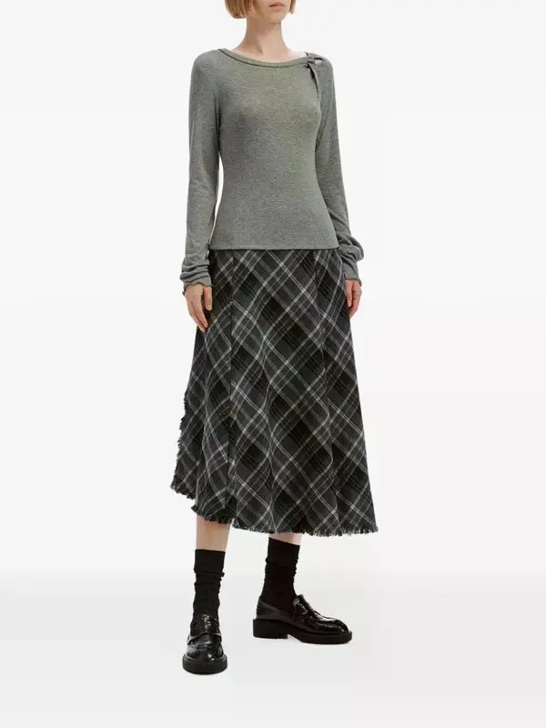 B+AB Knot-detail Long-sleeve Top