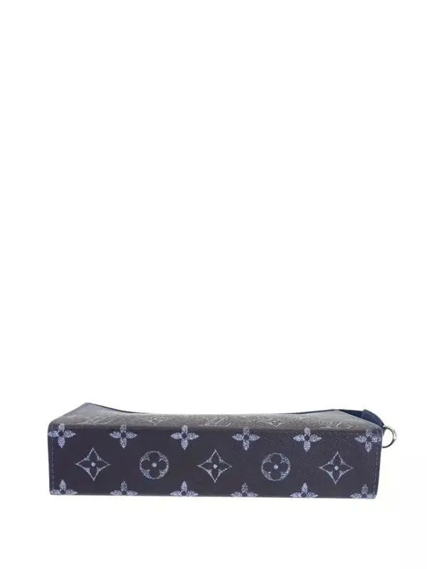 LOUIS VUITTON 2021-2026 Monogram Gradient Gaston Wearable Wallet Crossbody Bag - Blue