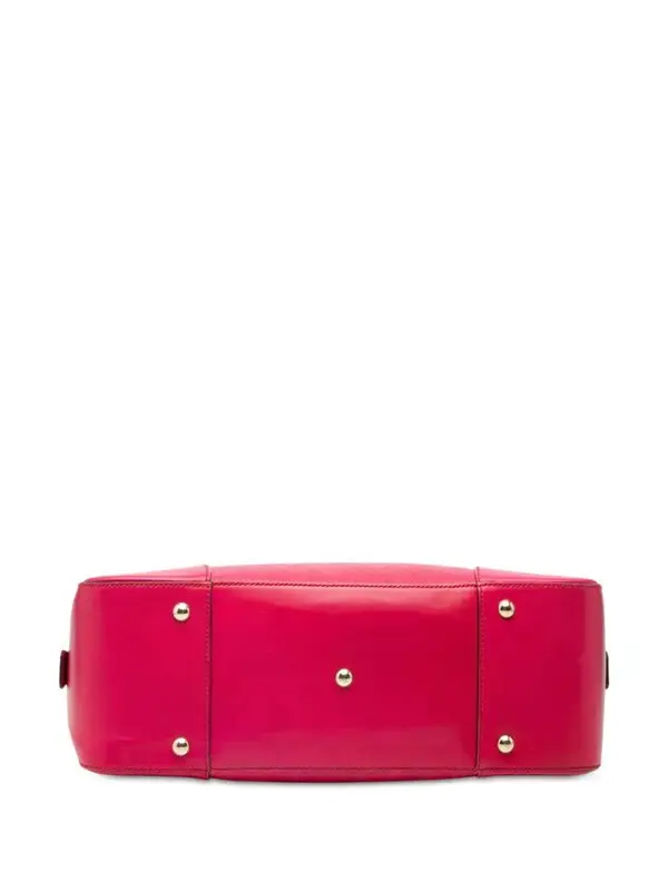 Gucci 2000-2015 Diamante Bright Leather Satchel