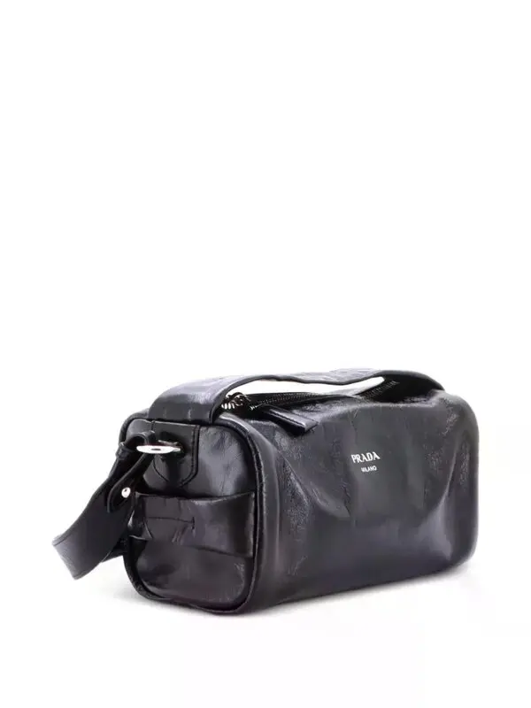 Prada Top Handle Calfskin Small Shoulder Bag