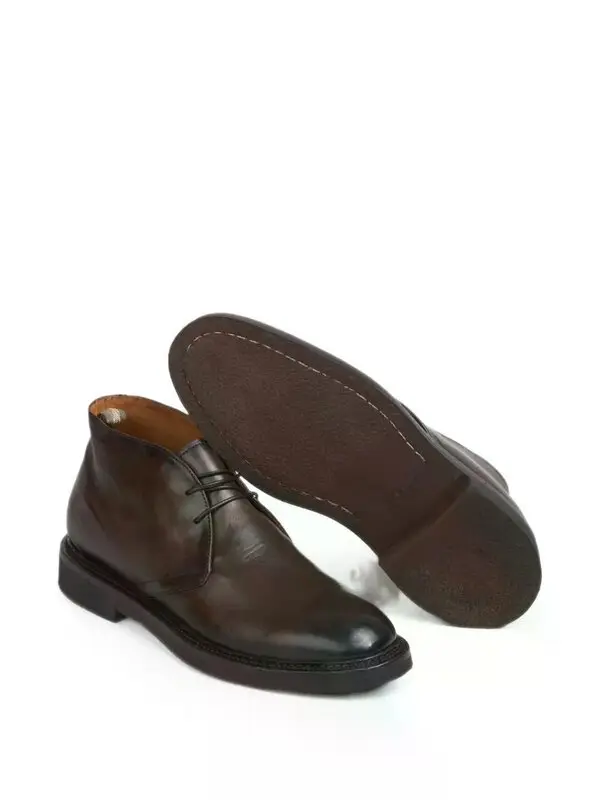 Officine Creative Lace-up Leather Boots