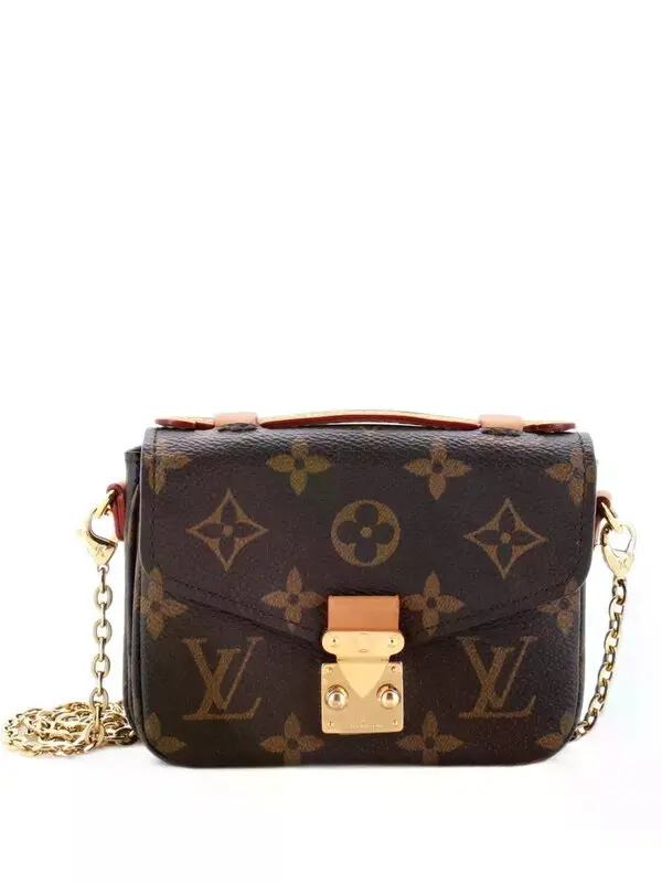 LOUIS VUITTON Micro Metis Monogram Canvas Crossbody Bag