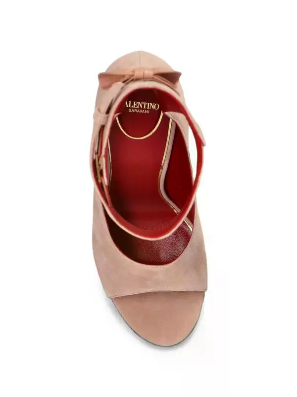 Valentino Garavani Bow-detail Suede Pumps