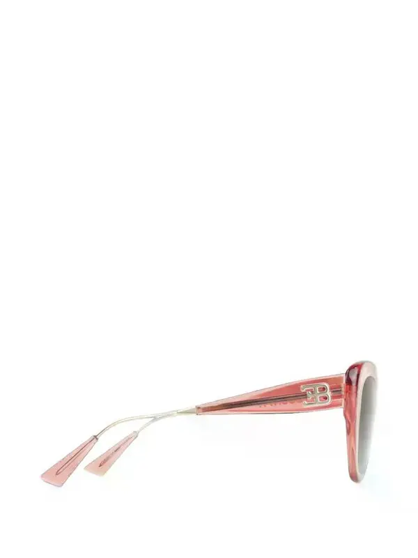 BUGATTI Logo-plaque Cat-eye Glasses