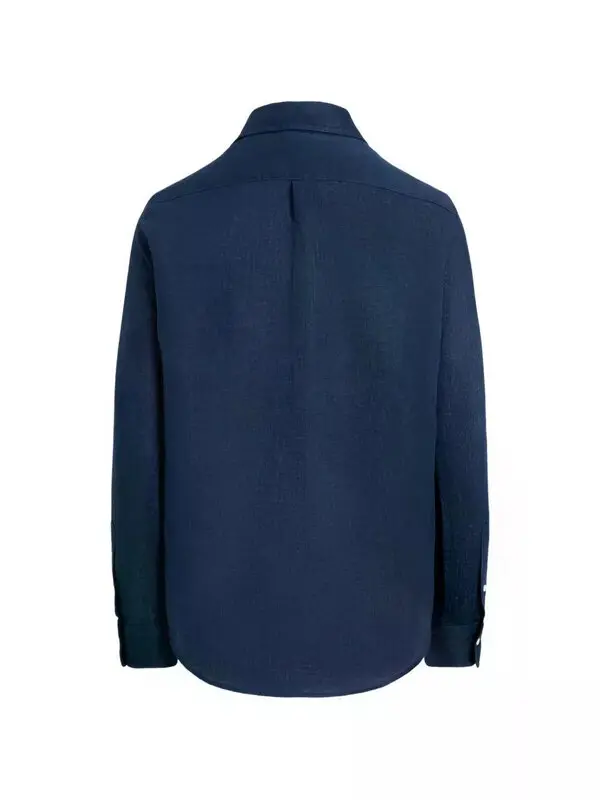 Polo Ralph Lauren Logo-embroidered Linen Shirt
