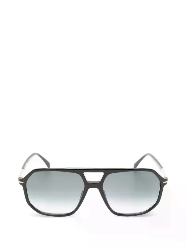 DB EYEWEAR BY DAVID BECKHAM Geometric-frame Sunglasses - Black