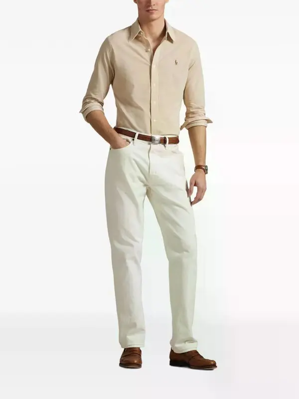 Polo Ralph Lauren Embroidered-logo Piqué Shirt