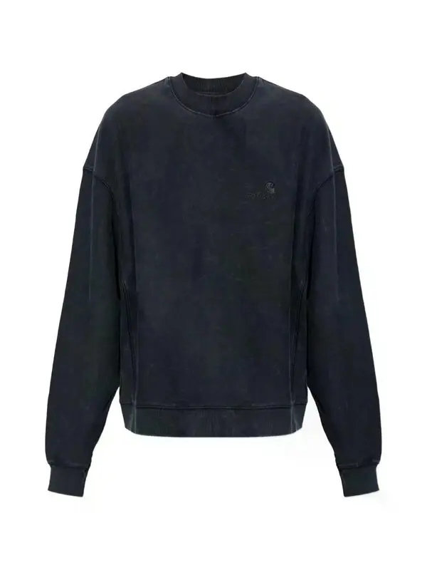 Carhartt Work In Progress Lambert Loose-fit Sweatshirt - Black