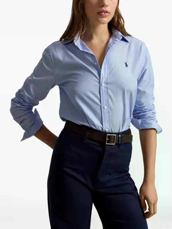 Polo Ralph Lauren Logo-embroidered Cotton Shirt