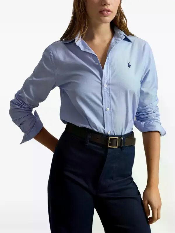 Polo Ralph Lauren Logo-embroidered Cotton Shirt
